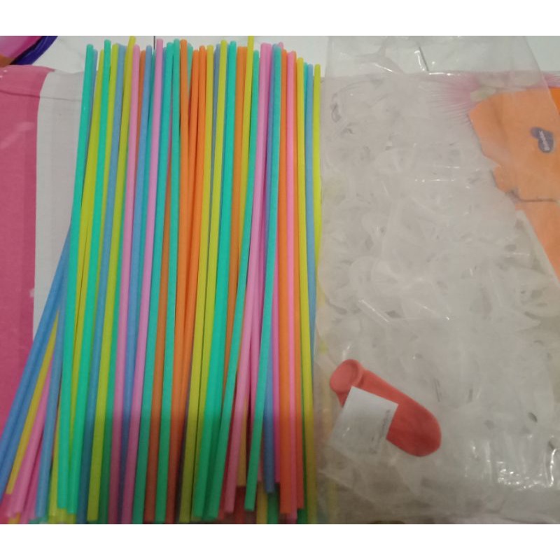 Jual Stik Balon/Stick Balon/Pegangan Balon/Gagang Balon/Stik Balon ...