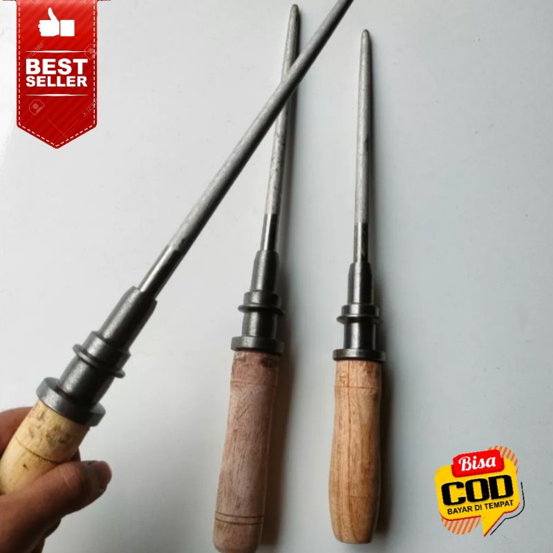 Jual Stik asahan pisau daging kristal kikir pengasah baja-pengasah ...