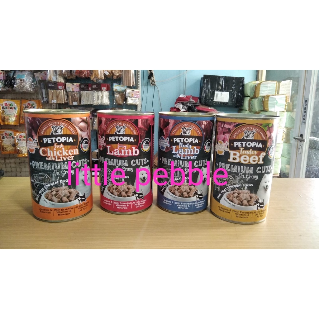 Jual PETOPIA Makanan Basah Kaleng Petopia premium 1240g Dog Canned Food ...