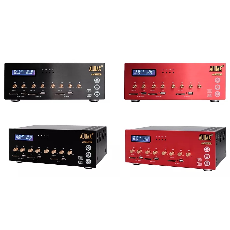 Jual AMPLI WALET | Ampli Audax AXM Garuda 3 Player 8 Channel Amplifier ...