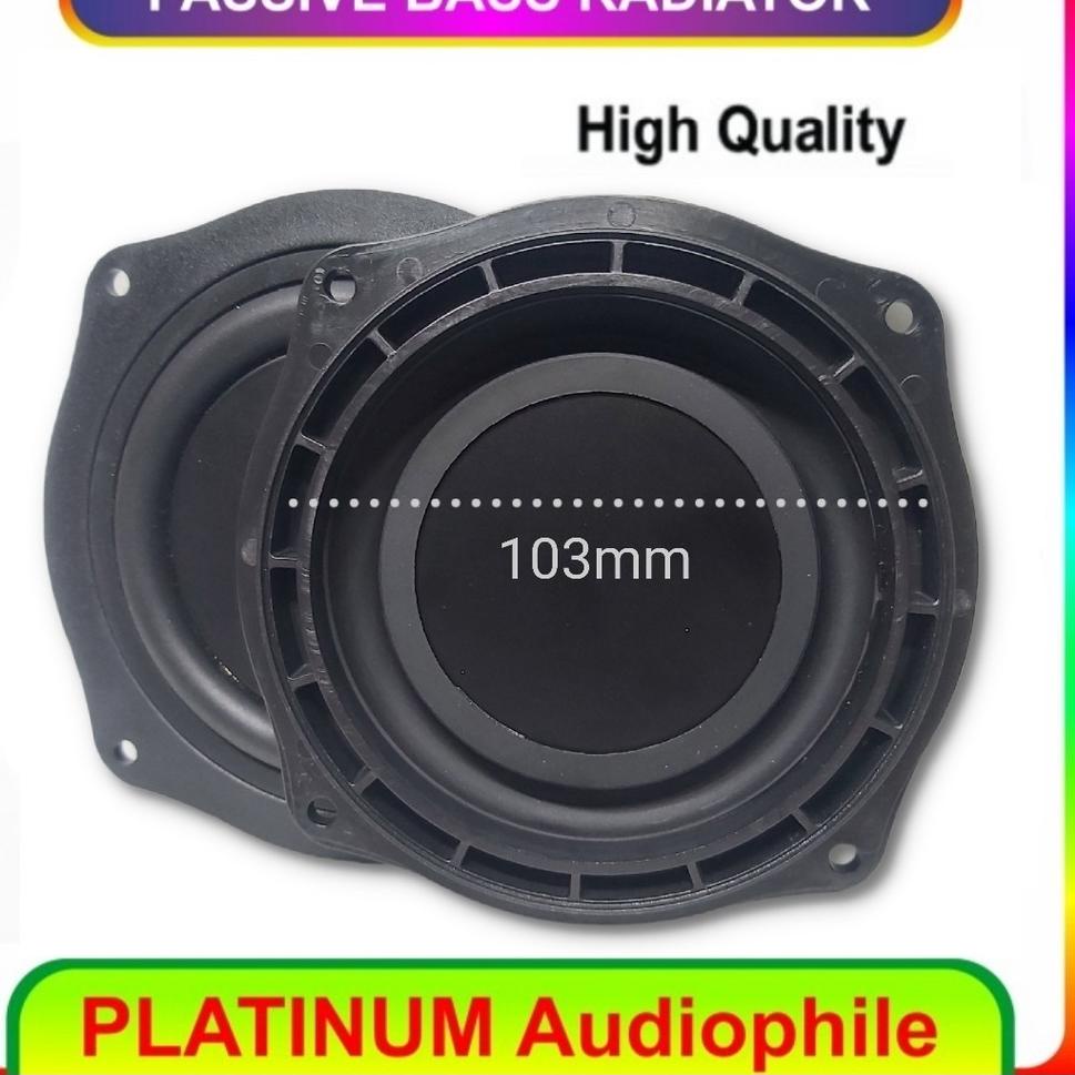 Jual Stock ready--Passive Bass Radiator 4 inch 110mm Kualitas Bagus ...