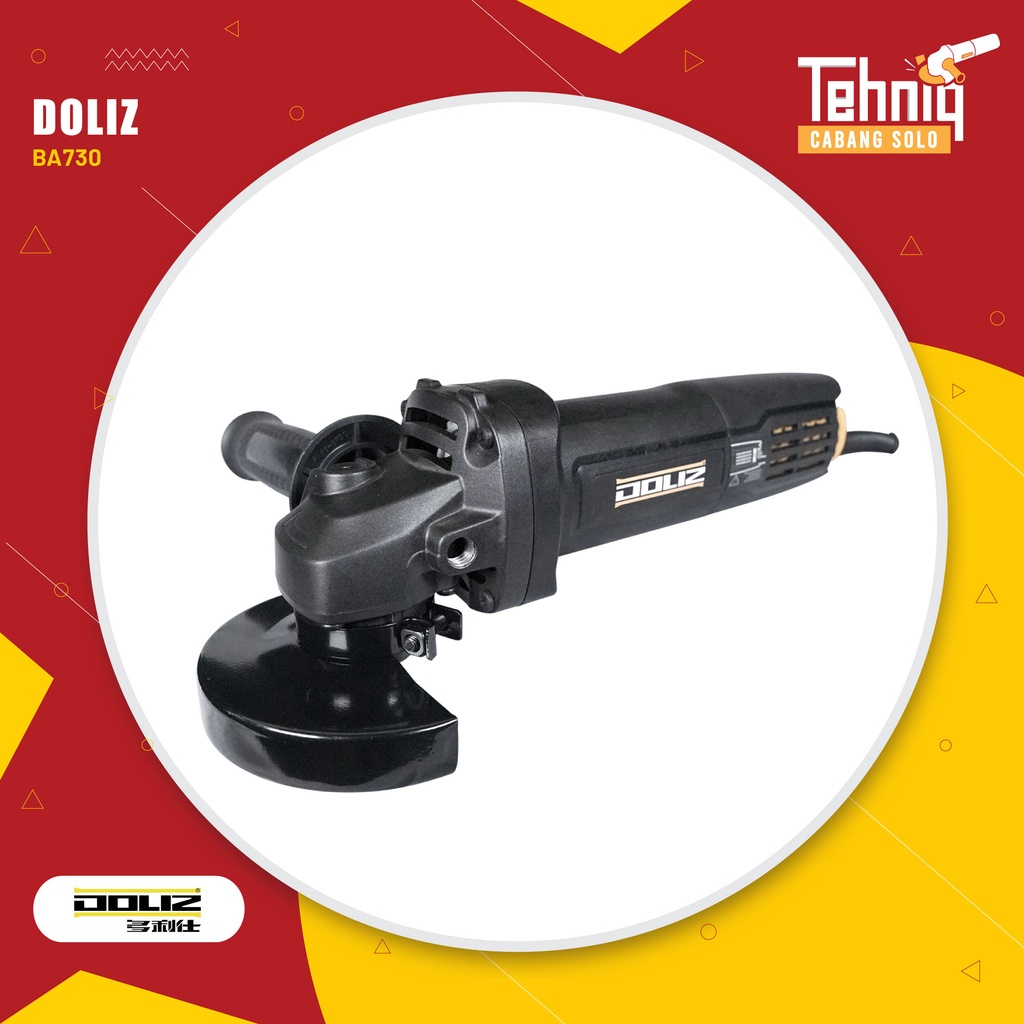 Jual Mesin Gurinda Gerinda Tangan Listrik DOLIZ BA730 Disc Grinder 4 ...