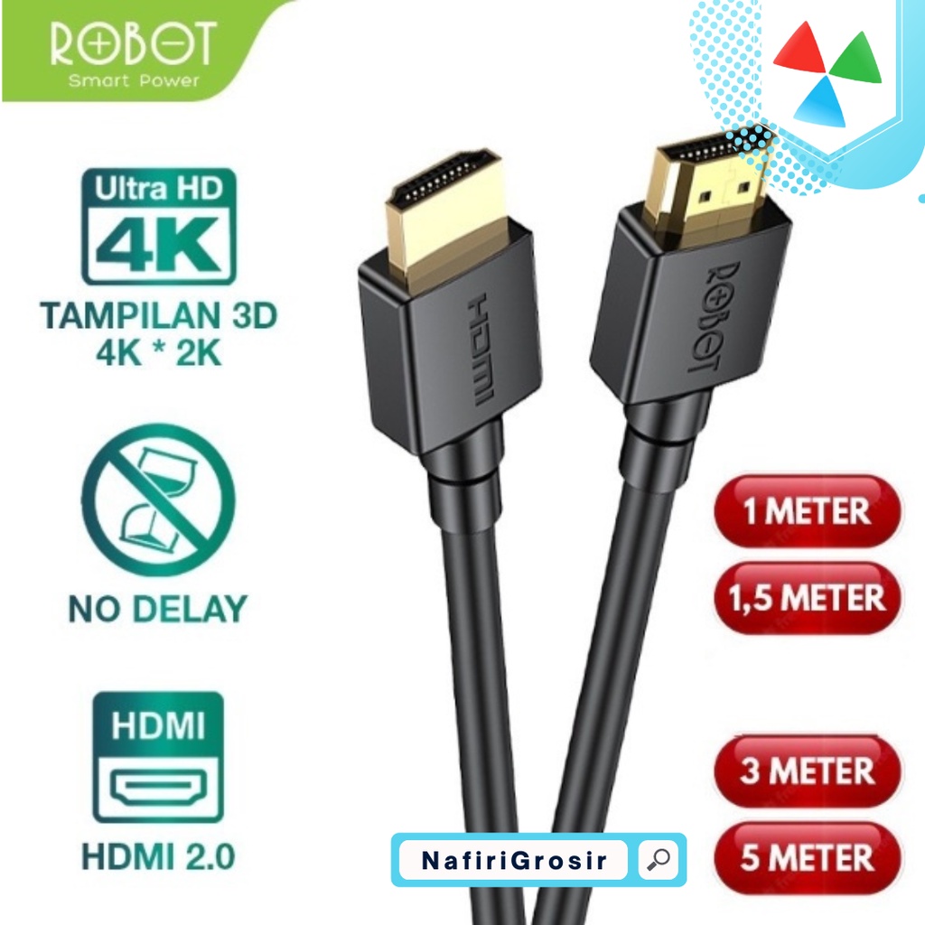 Jual ROBOT RFH SERIES RFH01/RFH015/RHF03/RFH05 KABEL HDMI TO HDMI 1/1.5 ...