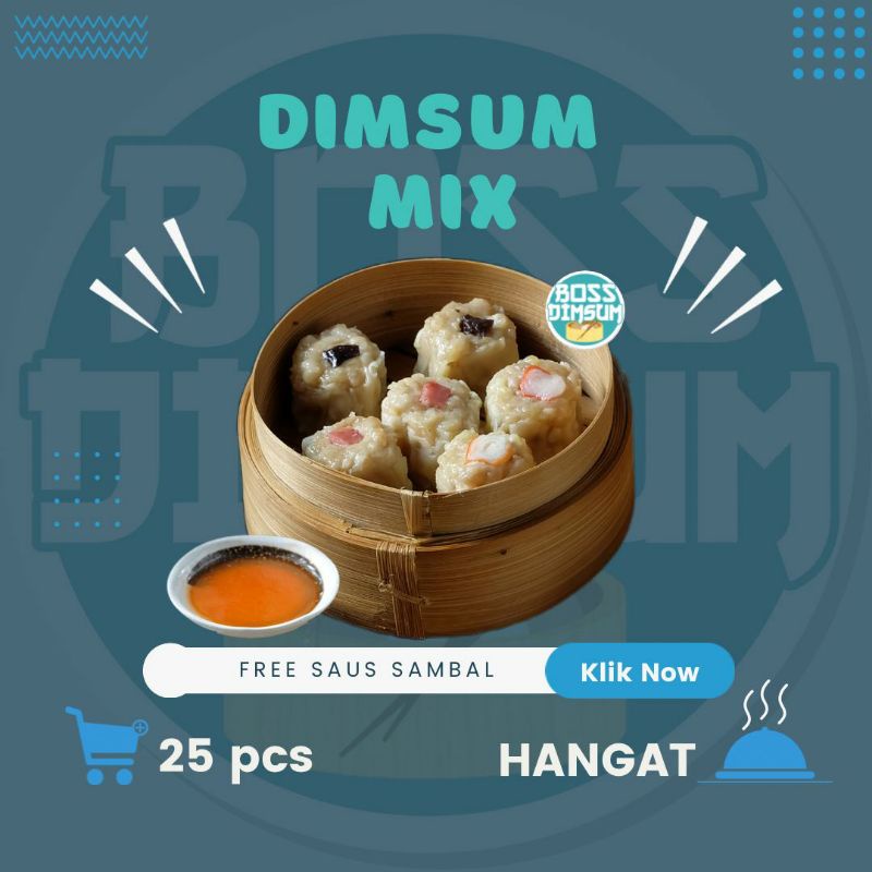 Jual DIMSUM MIX 25 PCS (HANGAT) | Shopee Indonesia