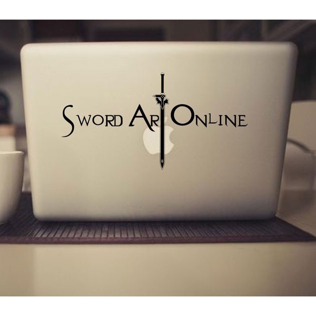 Jual Murah Tokomonster Decal Sticker Sword Art Online Logo Macbook Pro ...