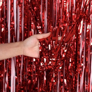 Jual Foil curtain / tirai foil ulang tahun birthday / tirai balon ...