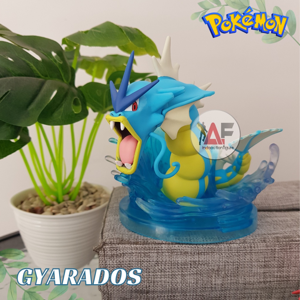 Jual Statue figure Pokemon unite Go Machamp Venusaur Gyrados medium ...