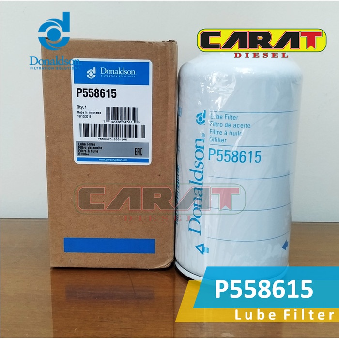 Jual DONALDSON P558615 LUBE FILTER (Filter Oli) Spin-On Full Flow ...