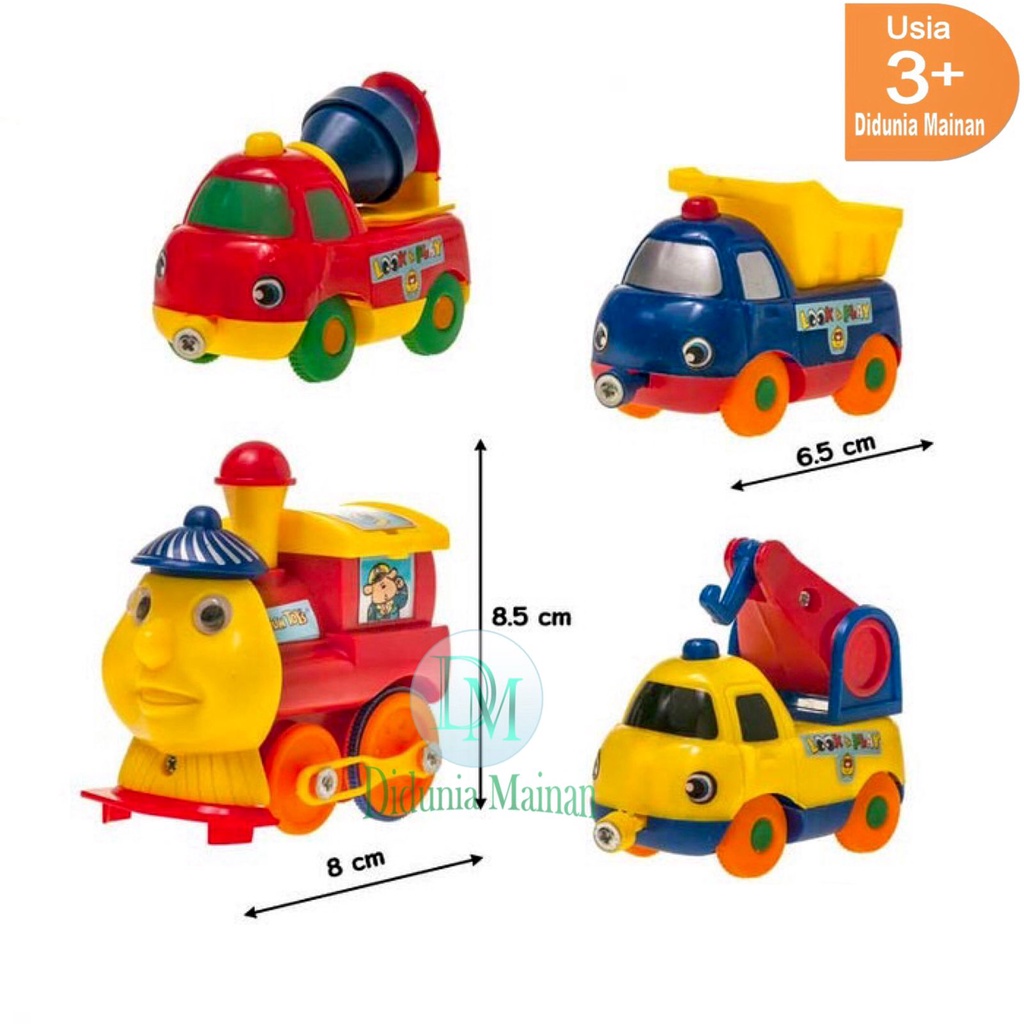 Jual Mainan kereta api magnet mobil konstruksi set play train magnetic ...