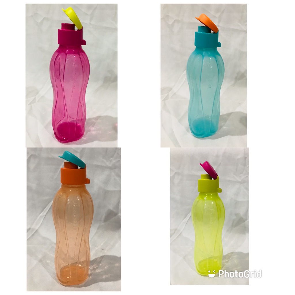 Jual Botol Minum ECO 500 ml Flip Warna LIMITED EDITION [ Ella Tuppy ...