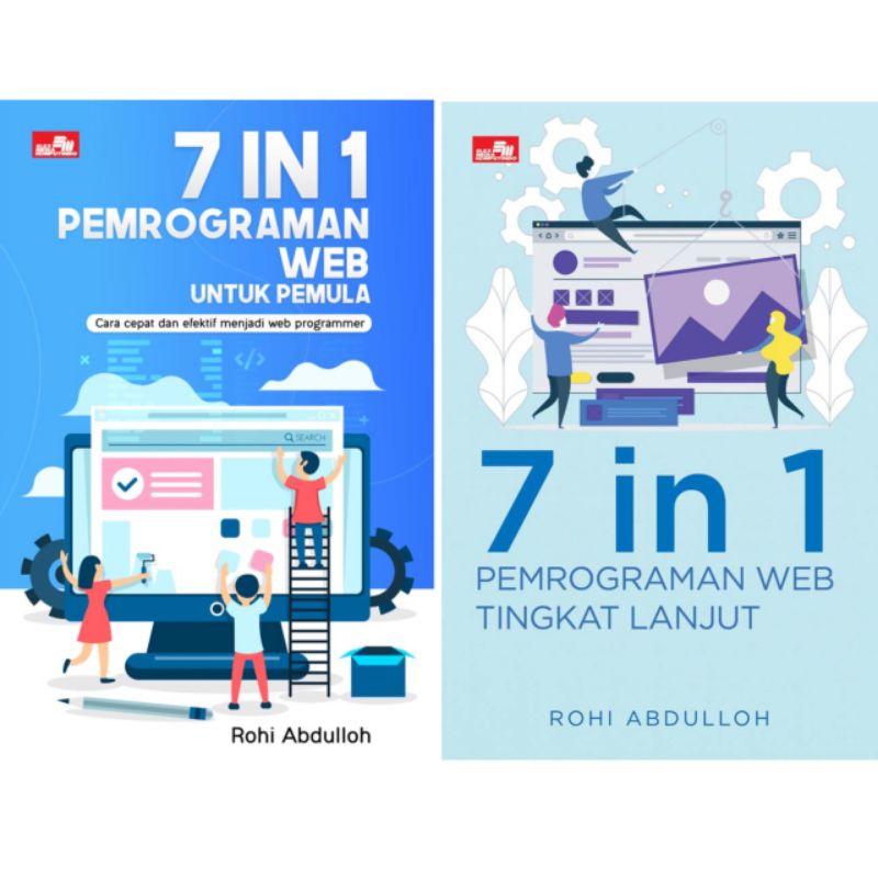Jual BUKU 7 IN 1 PEMROGRAMAN WEB TINGKAT PEMULA - LANJUT | Shopee Indonesia