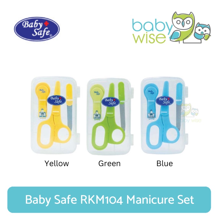 Jual Baby Safe RKM104 Manicure Set - Gunting Kuku Kit | Shopee Indonesia