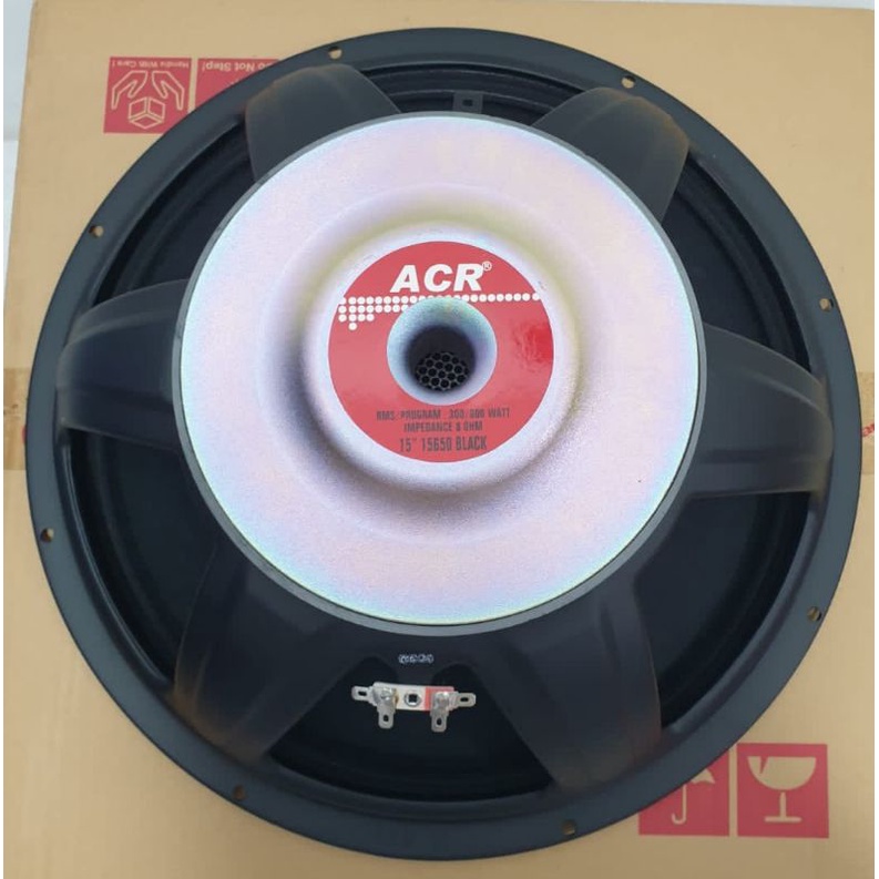 Jual SPEAKER ACR 15" 15650 BLACK ACR WOOFER 600 Watt | Shopee Indonesia