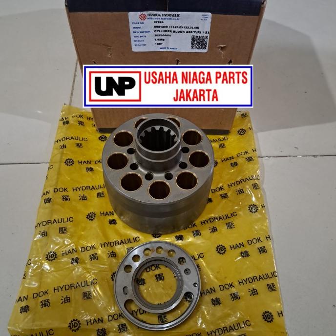 Jual Block + Valve Plate Lh Main Pump Cat 320D Handok | Shopee Indonesia
