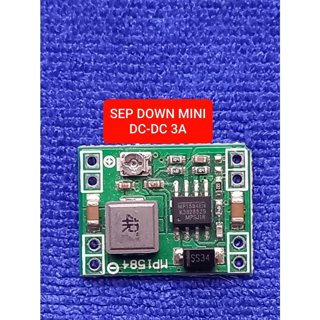 Jual Step Down Mini LM2596 3A DC-DC Adjustable Converter MP1584EN | Shopee Indonesia