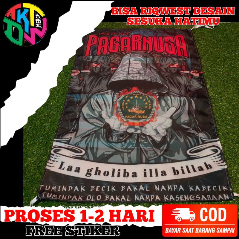 Jual BENDERA PAGAR NUSA MURAH READY STOK BANYAK SIAP KIRIM ( LAA ...