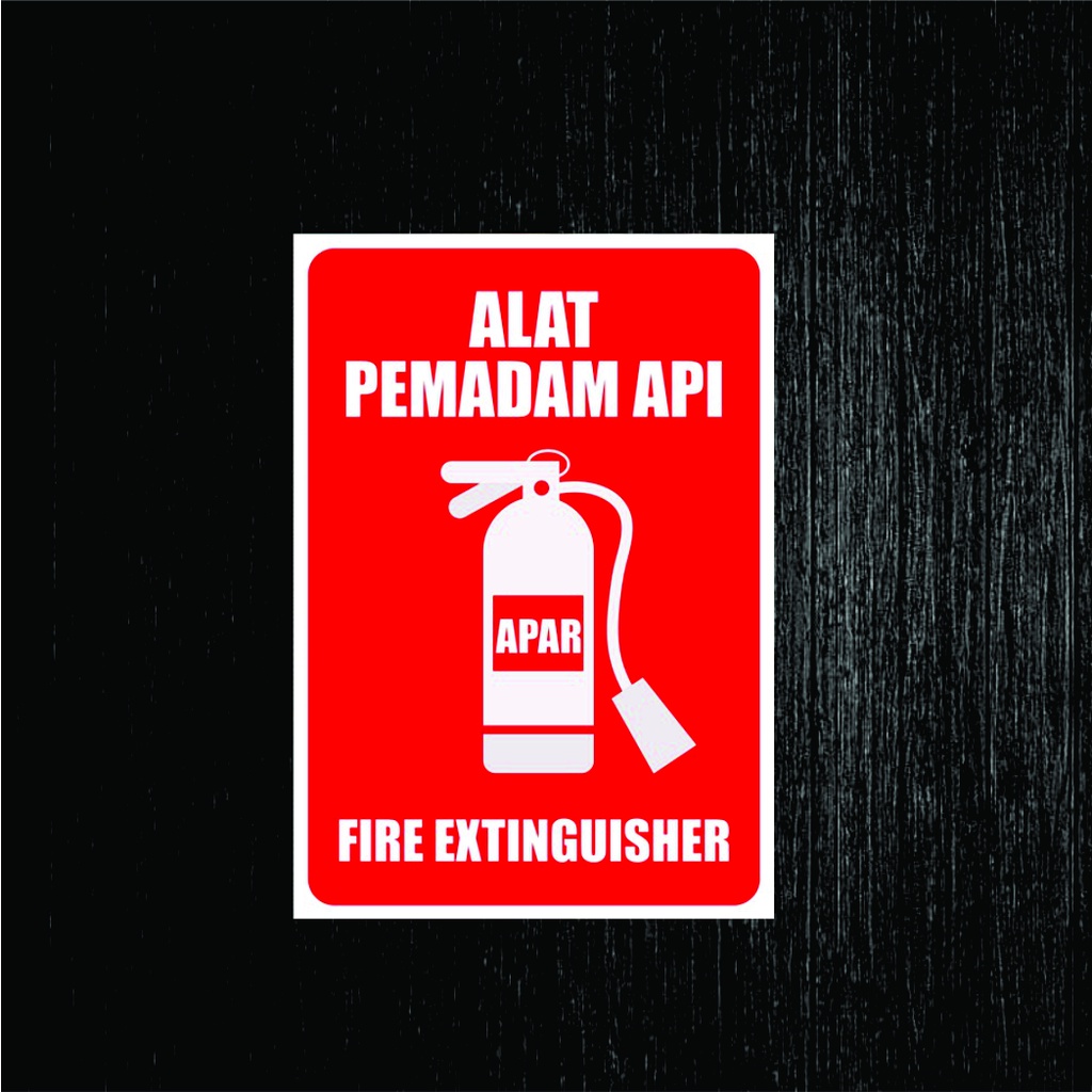 Jual STICKER SIGN K3 Alat Pemadam Api | Stiker CARA MENGGUNAKAN APAR ...