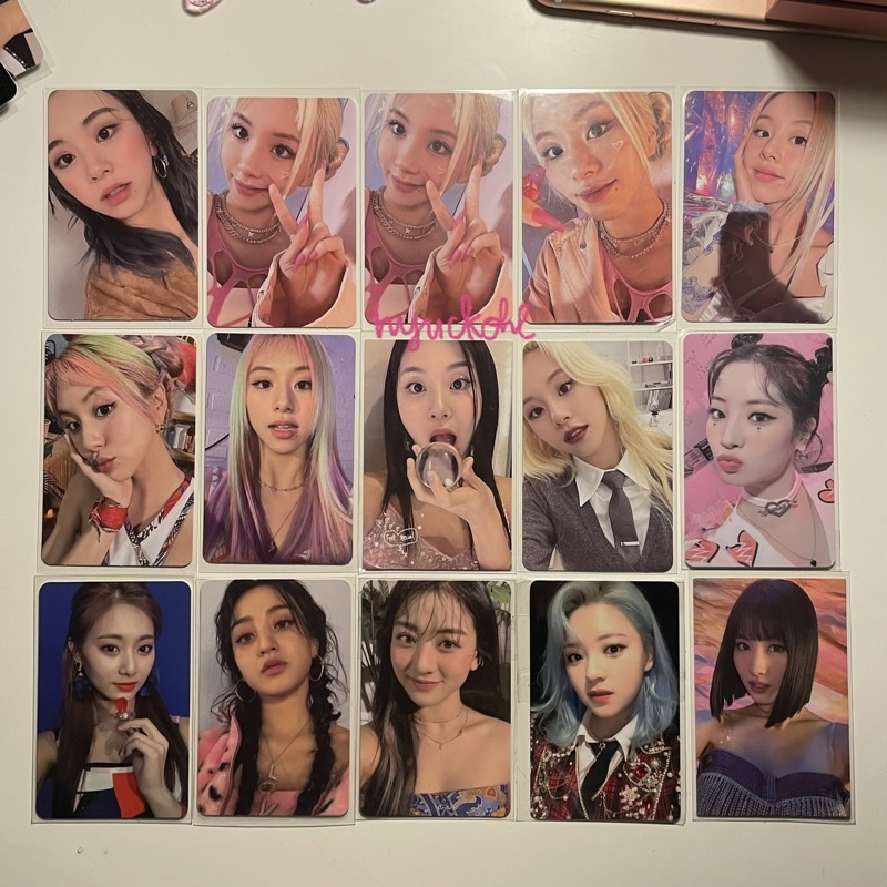 Jual PC PHOTOCARD TWICE FOL TOL EWO LUCKY DRAW DVD AKIK FANCY CHAEYOUNG JIHYO MOMO JEONGYEON ...
