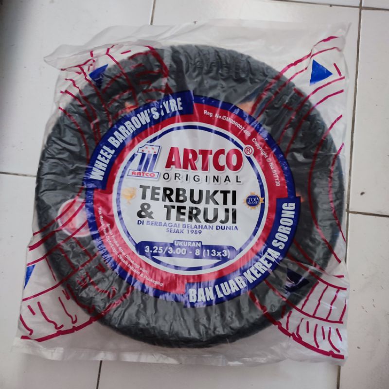 Jual Ban Luar ARTCO Arco 13 x 3 Roda Gerobak Kereta Pasir Dorong Sorong ...