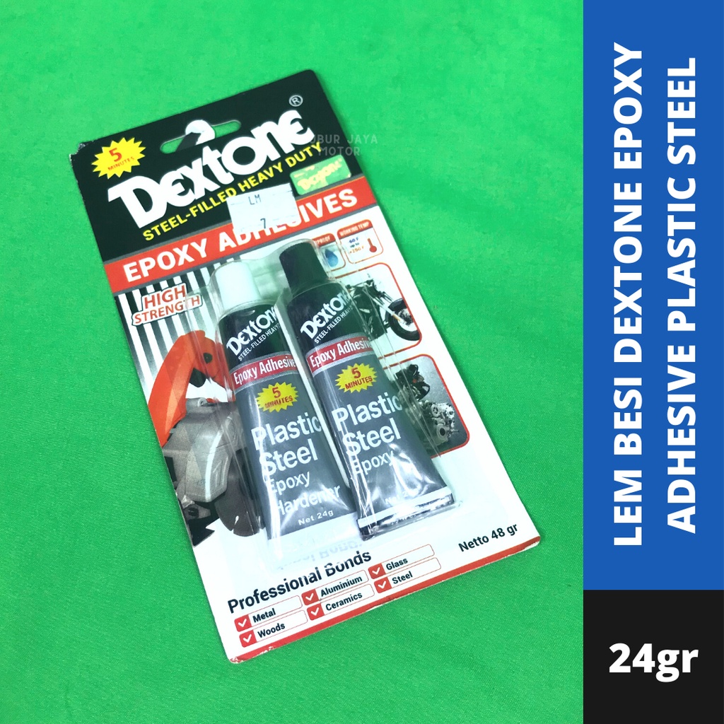Jual DEXTONE Epoxy Adhesive Plastic Steel High Strength - Lem Besi 5 ...