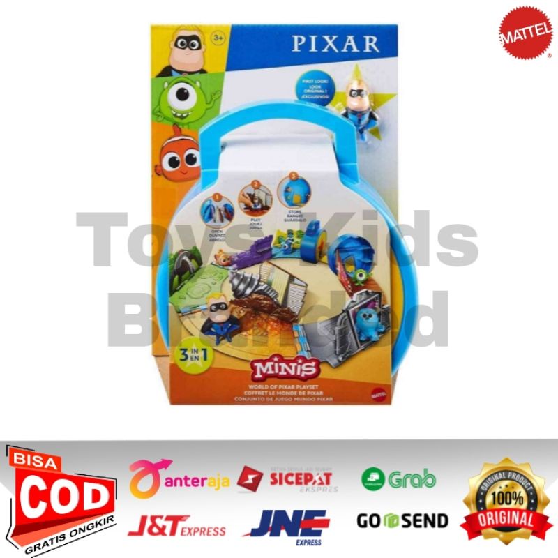 Jual Disney Pixar Minis World Of Pixar Playset Original Mattel | Shopee ...