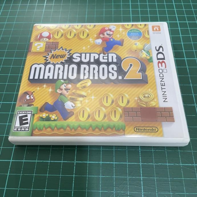 Jual New Super Mario Bros 2 Nintendo 3DS XL LL 2DS Original | Shopee ...