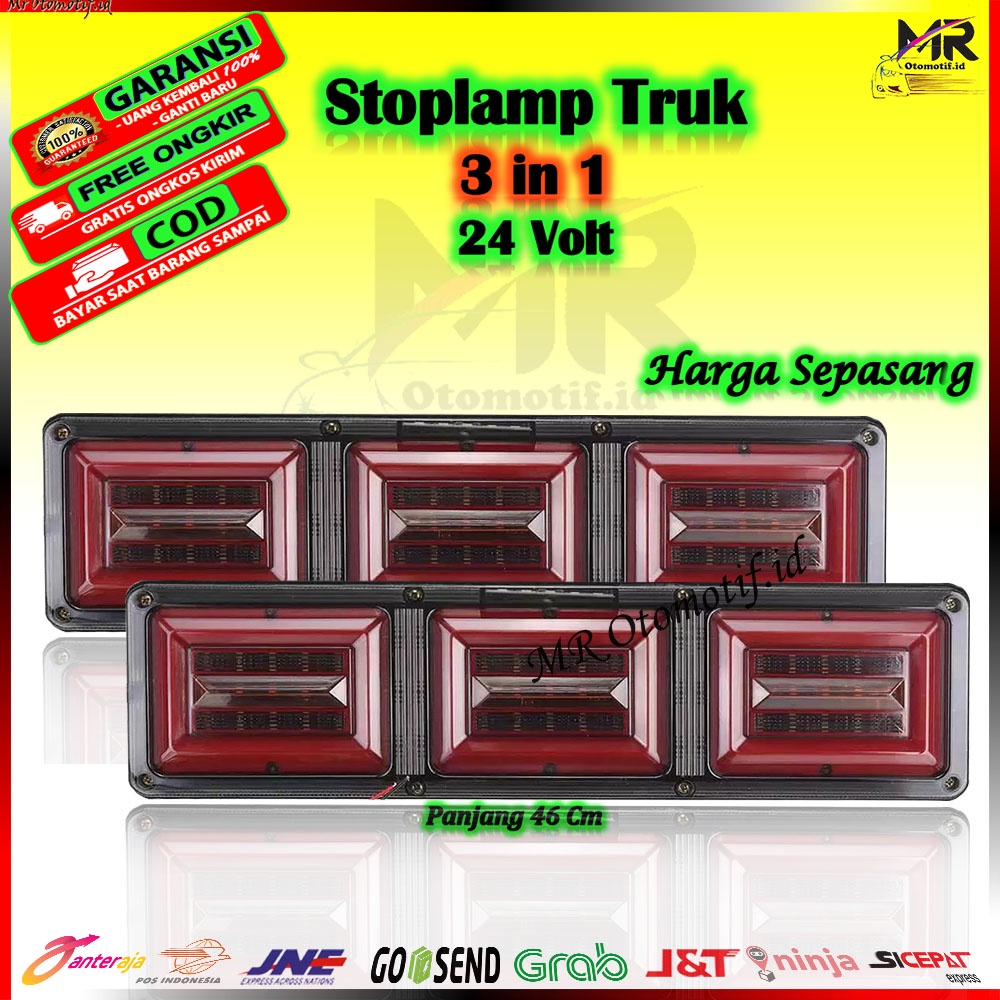 Jual Lampu Variasi Stoplamp Rem Stop Sein Running Led Belakang Mobil ...