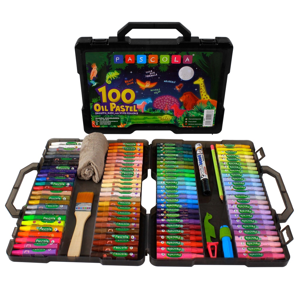 Jual Standard - Pascola Oil Pastel 100 / Set ( Crayon / Pewarna ...