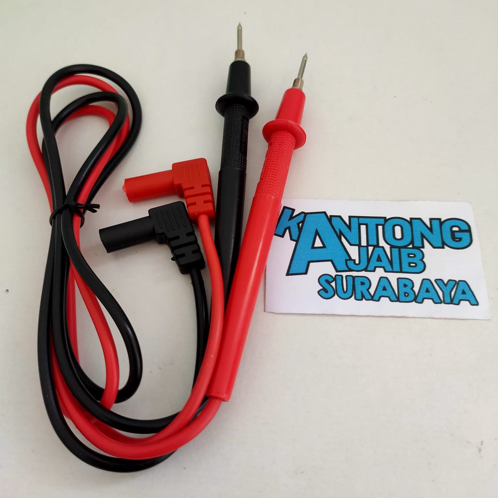 Jual Kabel Multitester Merah Hitam Kabel Avometer Kabel Ampere Meter ...