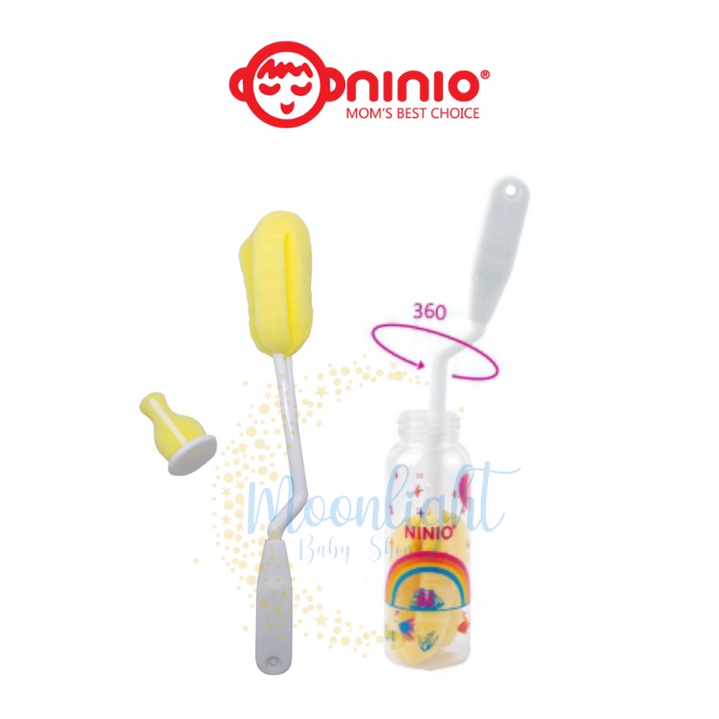 Jual Sikat Botol Sponge Ninio Pembersih Botol Dan Dot Busa Rotary ...