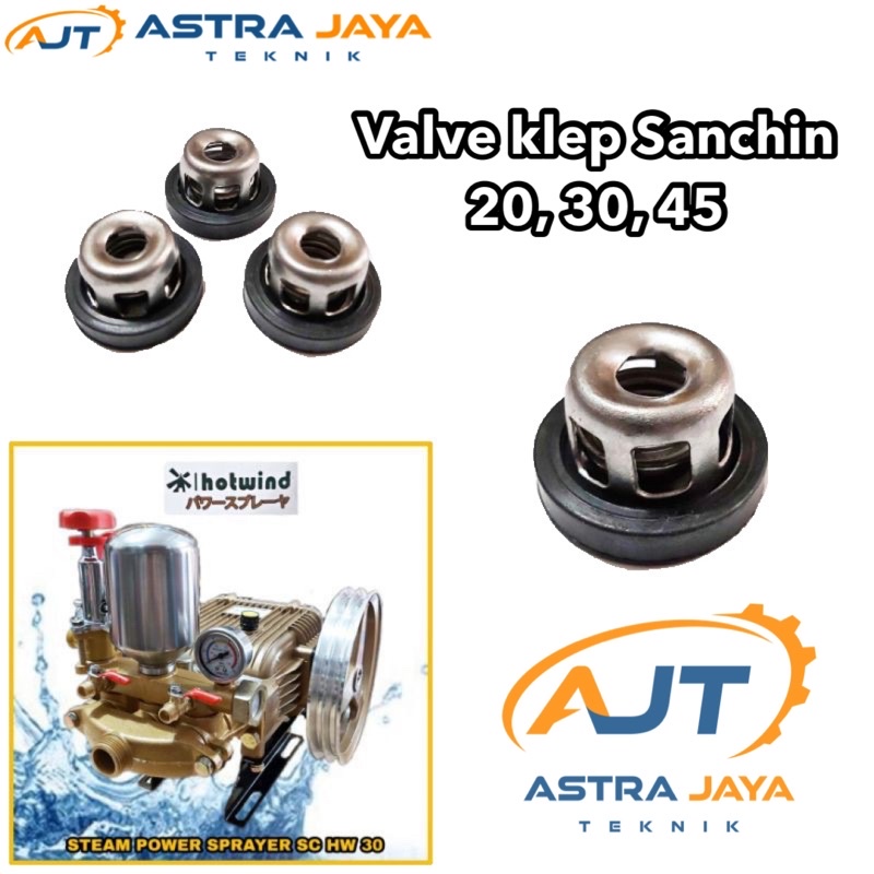 Jual Valve Klep Besi Air Power Sprayer Cucian Steam Sanchin SC SP SCN ...