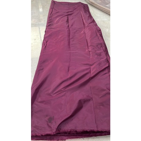 Jual PER MTR A36 OBRAL KAIN PARASUT HALUS WARNA MAROON / KAIN FURING ...
