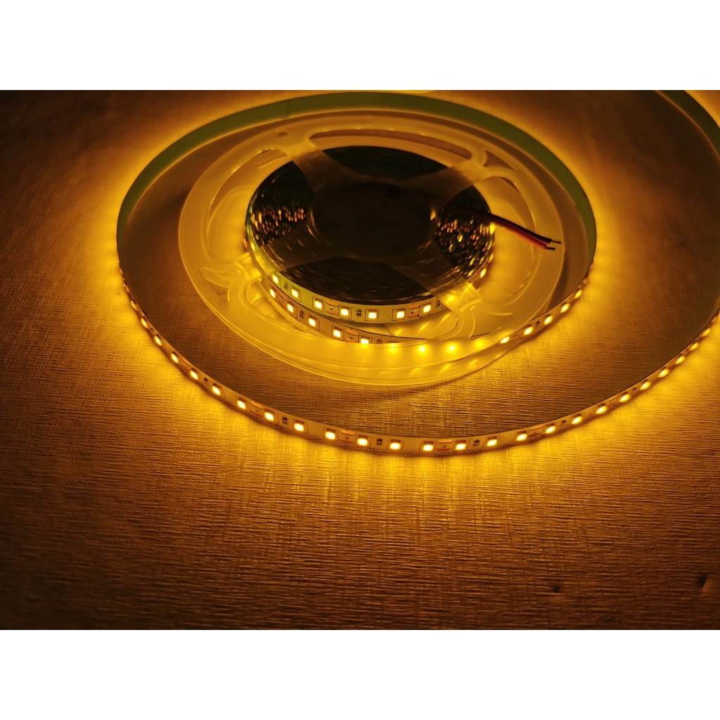 Jual Lampu LED STRIP 120 LED 2835 Indoor IP 33 12V - Putih | Shopee ...