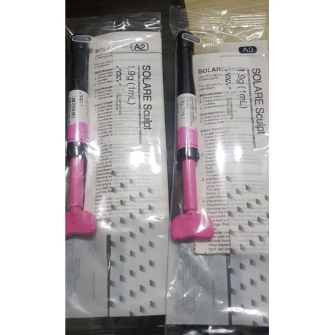 Jual SOLARE SCULPT light-cured nano hybrid 1.9g (1mL) A2. promo juli ...