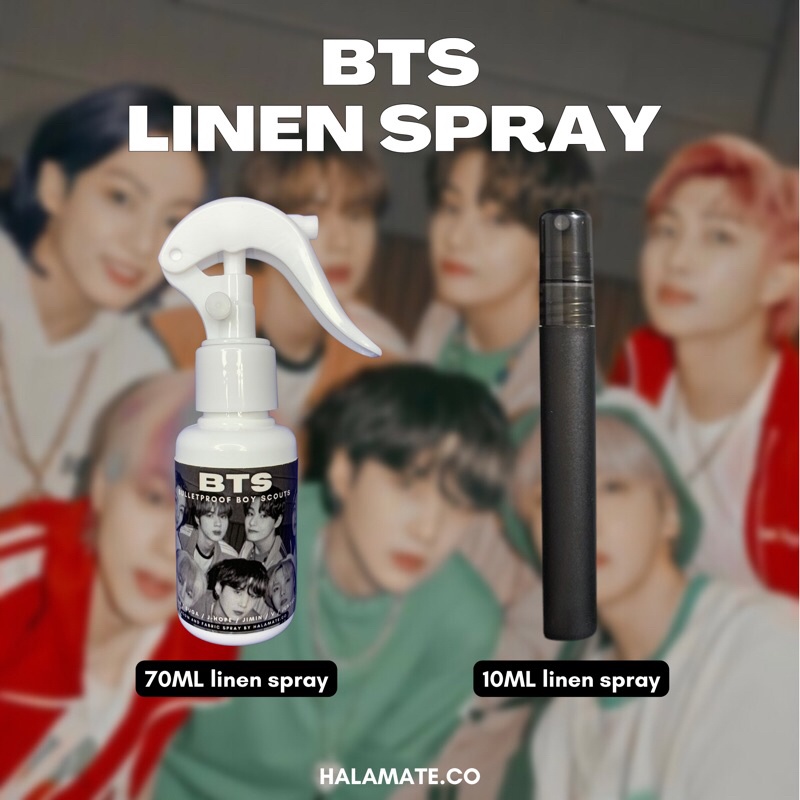 Jual BTS Linen Spray by Halamate.co | 70ML | Shopee Indonesia
