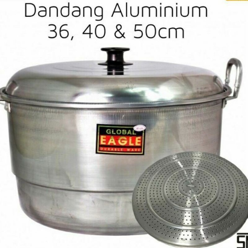 Jual Langseng Dandang Kukus Jumbo 45 / Panci Langseng Setimer / Merek ...