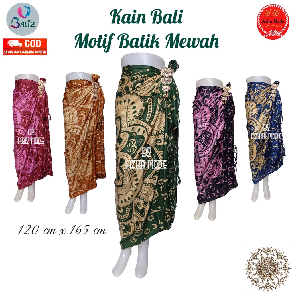 Jual kain pantai kain bali sarung bali motif sultan standart by ...