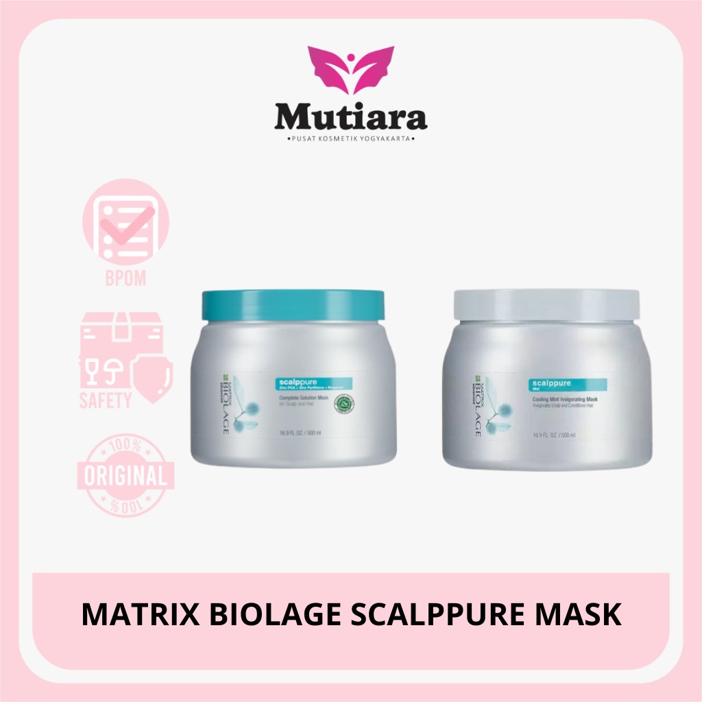 Jual MATRIX BIOLAGE SCALPPURE MASK 500 ML | Shopee Indonesia