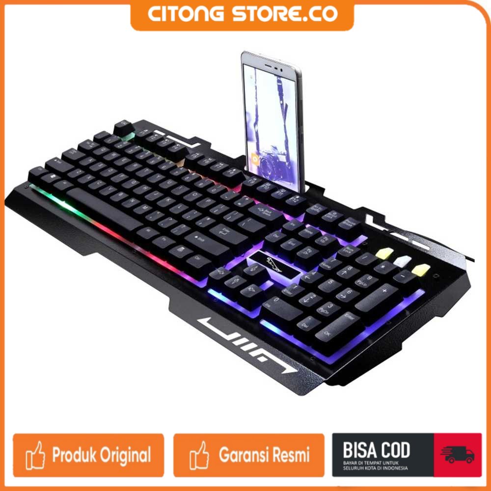 Jual Keyboard Gaming Mechanical Keyboard mouse Leopard G700 Gaming ...