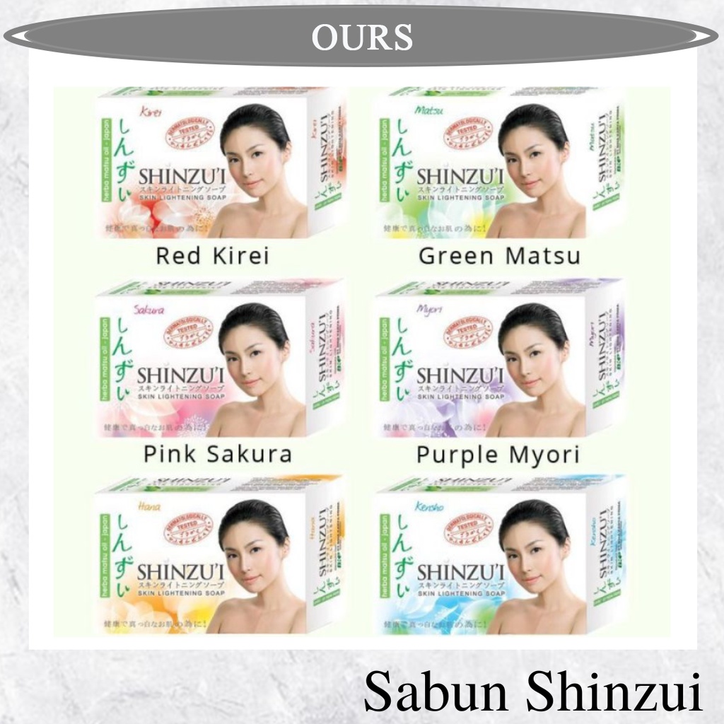 Jual Shinzui Bar Soap Sakura 80gr sabun batang | Shopee Indonesia