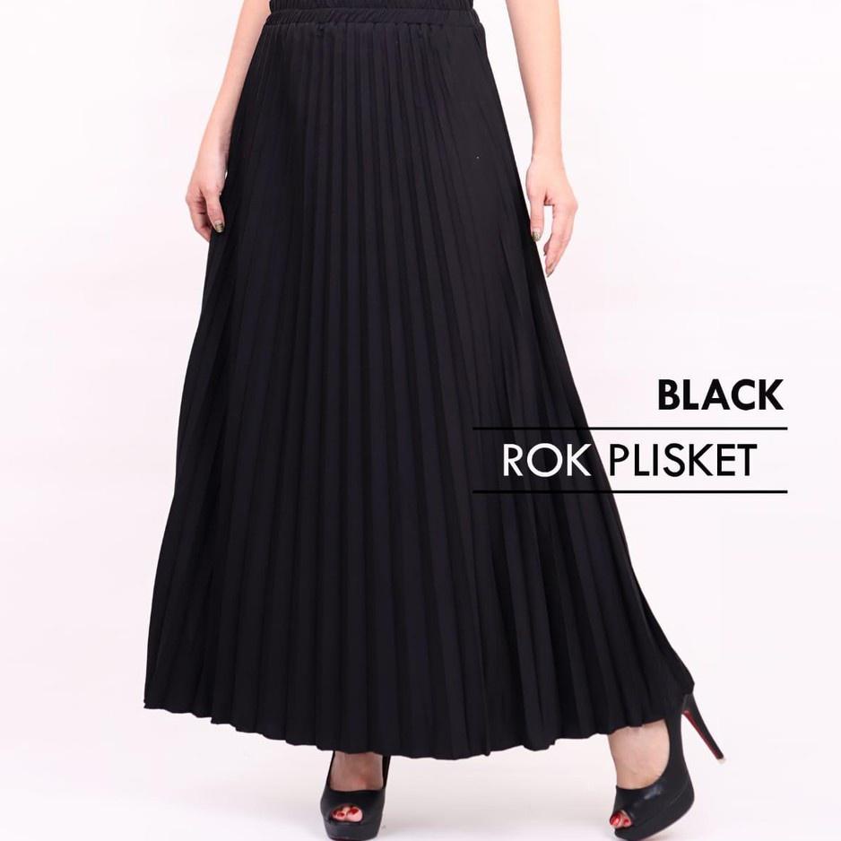 Jual LSS.22Oc22ĸ Rok Plisket Maxi Skirt / Rok Plisket panjang | Shopee Indonesia