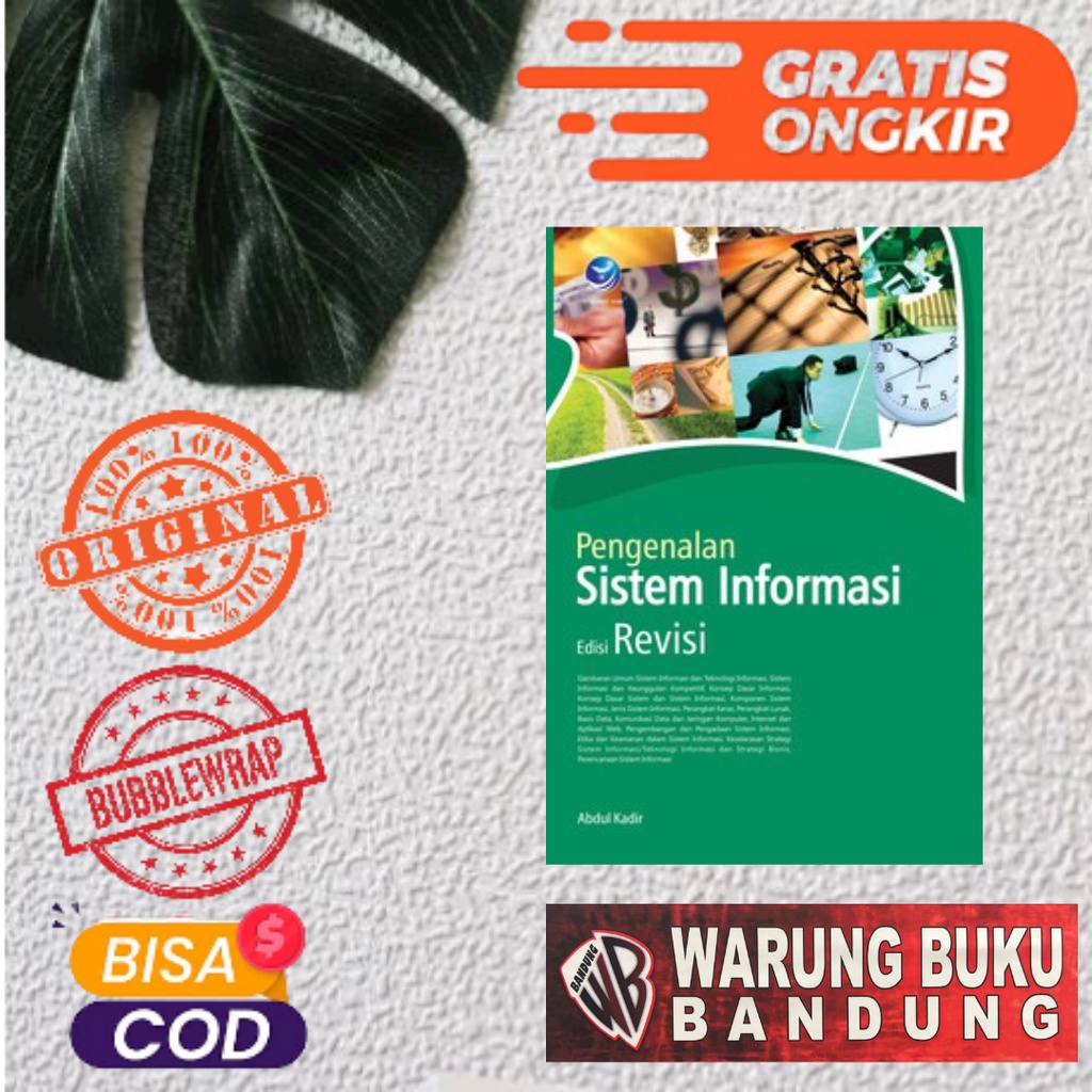 Jual Buku Pengenalan Sistem Informasi Edisi Revisi - Abdul Kadir | Shopee Indonesia