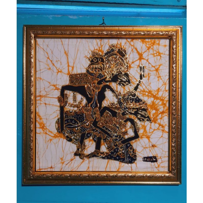 Jual Lukisan Batik Rama Shinta 30x30 dan frem | Shopee Indonesia