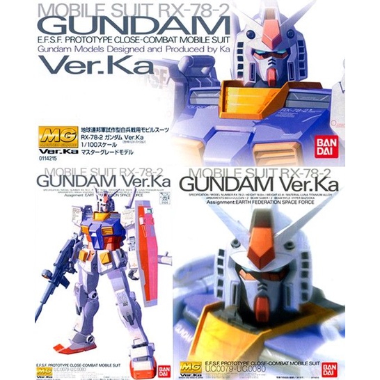 Jual Bandai MG 1/100 RX 78-2 Gundam Ver ka | Shopee Indonesia