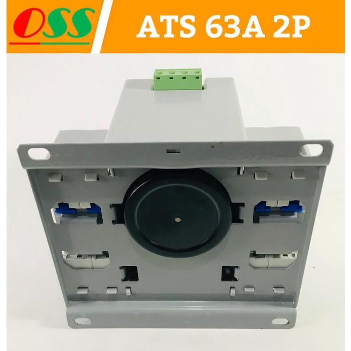 Jual ATS AUTO TRANSFER SWITCH ATS 63A 2P 2 POLE UNTUK OTOMATIS GENSET ...