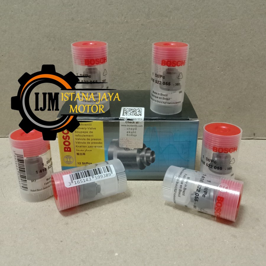 Jual DELIVERY VALVE INJEKSI PUMP 522-055 MERCY 917 BOSCH | Shopee Indonesia