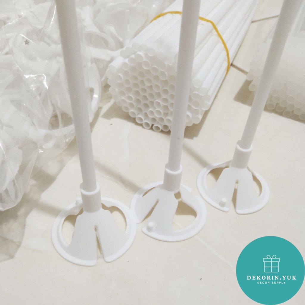 Jual STIK BALON ECERAN MINIMAL 10 pcs / TANGKAI BALON / STIK BALON FOIL ...