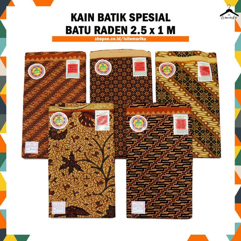 Jual KAIN BATIK PANJANG BATU RADEN ORIGINAL 100%/KAIN TAPIH/KAIN JARIK | Shopee Indonesia