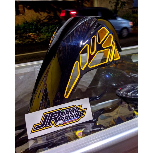 Jual spakbor depan cs 1 coak list merh kuning oren biru dll | Shopee ...