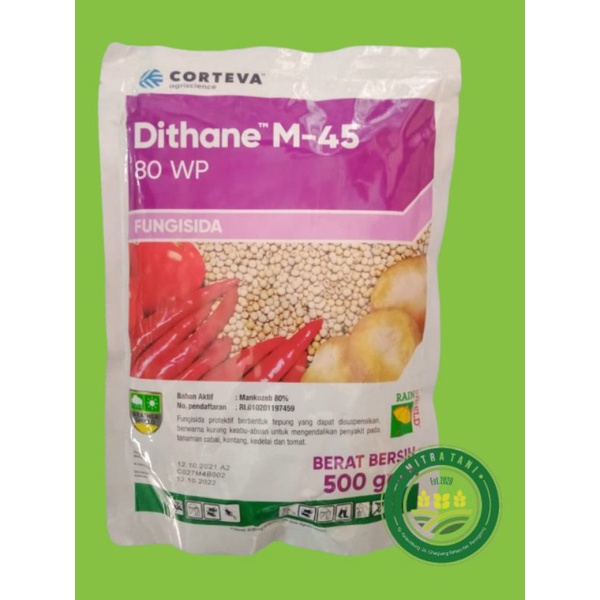 Jual DITHANE M-45 80 WP 500 GRAM KEMASAN PABRIK FUNGISIDA OBAT JAMUR ...